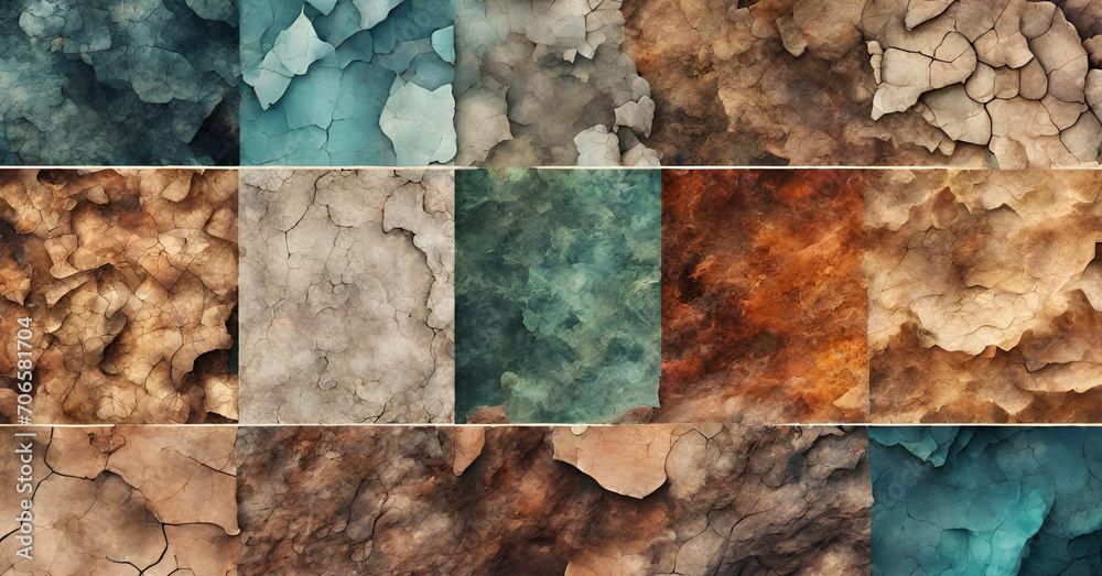 Generative Beauty: Earth's Textures in Mesmerizing Abstract Harmony ...