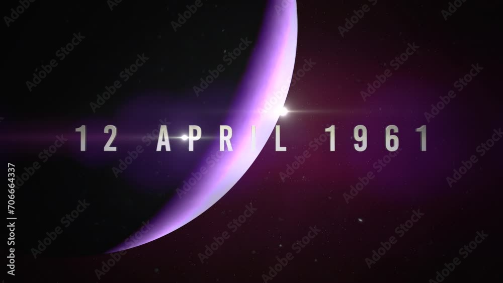 Vidéo Stock A celestial body depicted in stylized form with a glowing ...