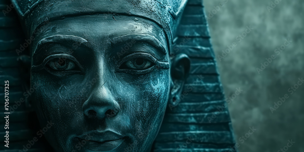 Bust of Ancient Egyptian Goddess ISIS. Great mother Isis, the goddess ...