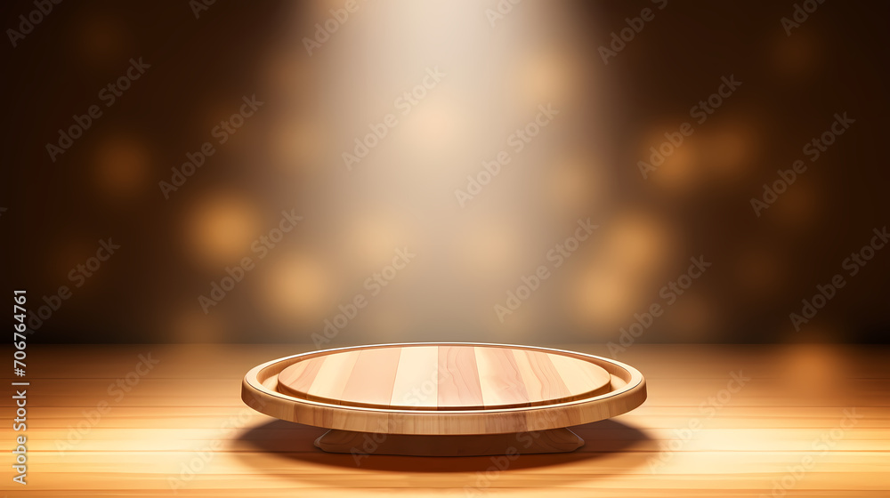 Podium, booth, stage, product background for displaying products, 3D ...