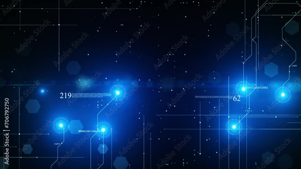 Communication technology global world network concept. Connection lines Around Earth Globe ...