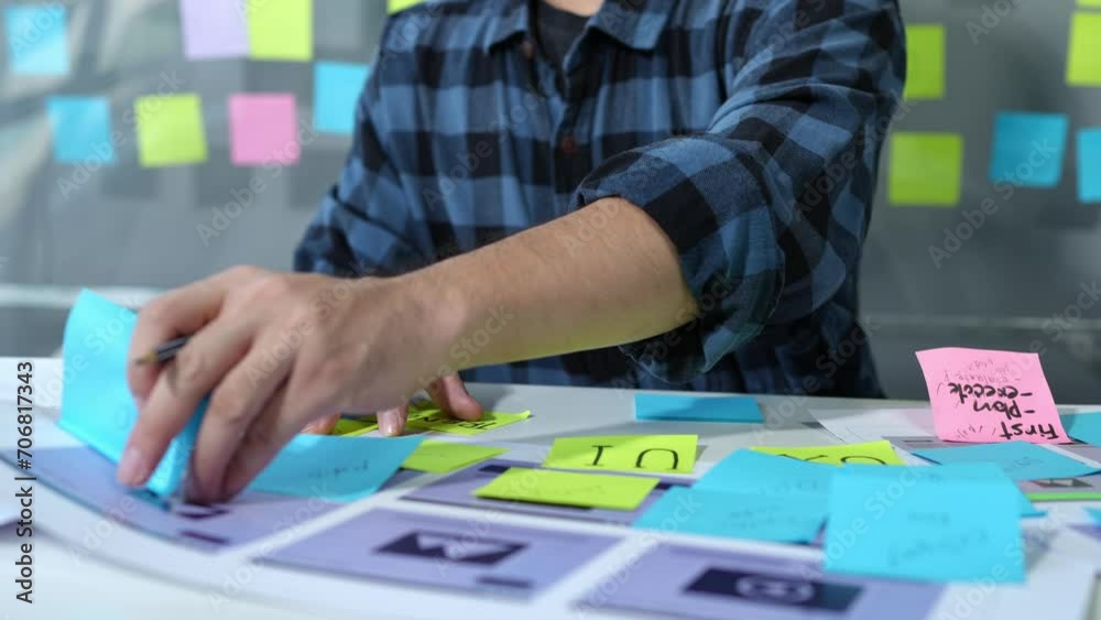 UX developers, UI designers think about designing creative mobile app ...