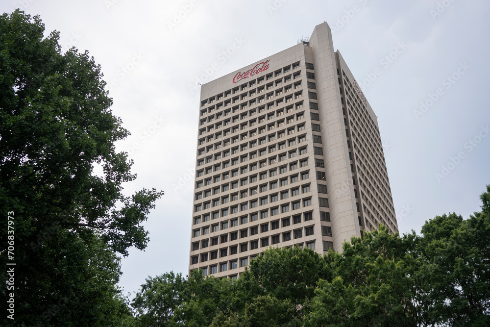 Atlanta, GA, USA - June 15, 2022: The Coca-Cola Company's headquarters ...