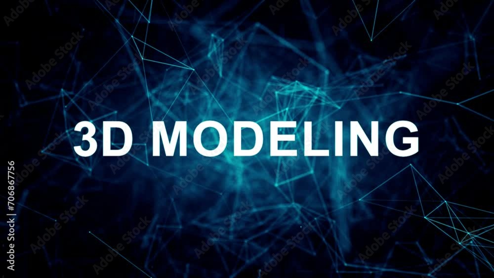 Animated futuristic texts about Architectural Models Online ...