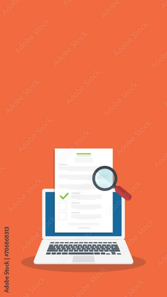 Document inspection. Online digital document inspection or assessment ...