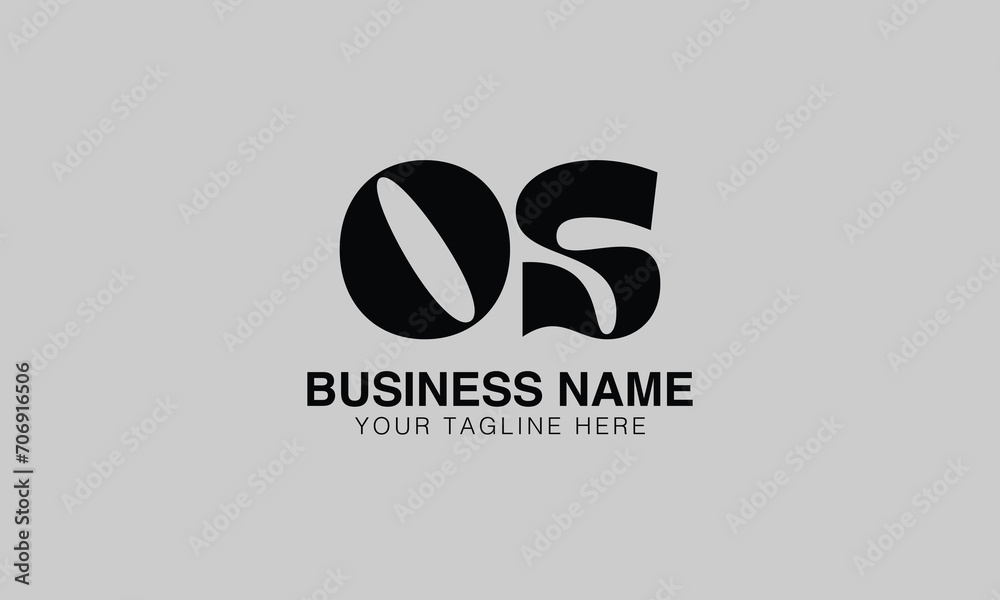 OS o os initial logo | initial based abstract modern minimal creative ...