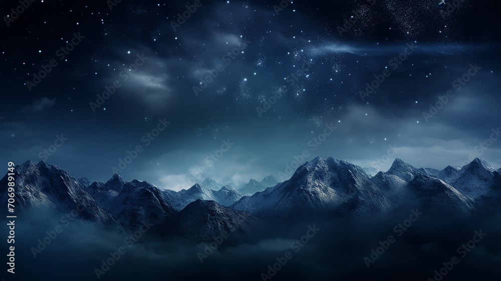 dark background or wallpaper with faint stars Stock Illustration ...
