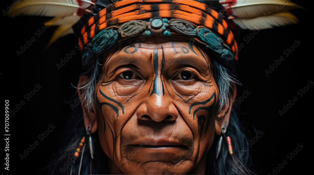 The portraits of indigenous tribes in the Amazon rainforest capture ...