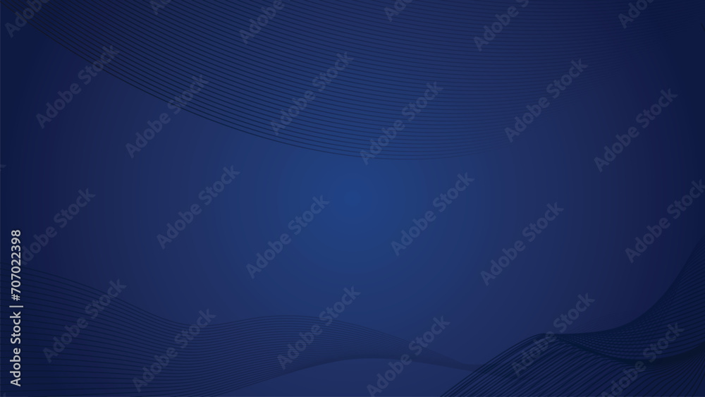 Simple minimal dark blue abstract business presentation background with ...