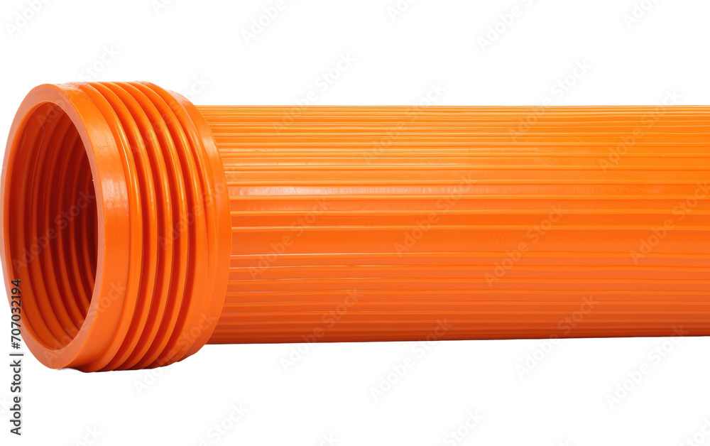 Orange Plastic Pipe, Adding a Burst of Color to Practical Drainage ...