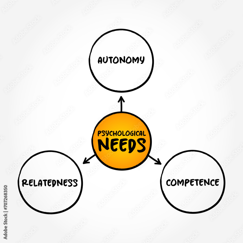 Psychological Needs - important for psychological wellbeing and ...