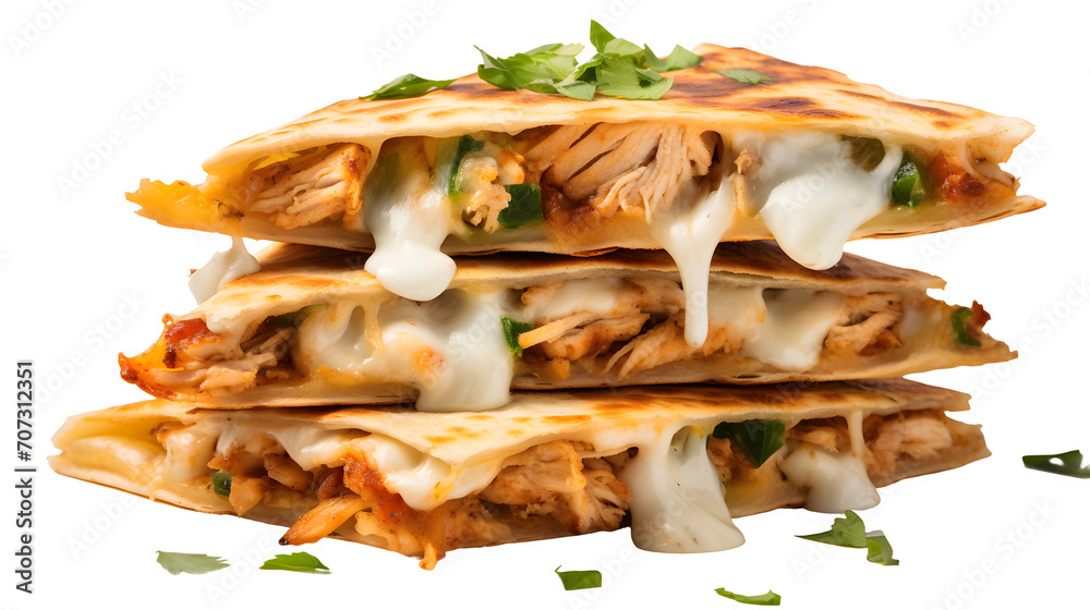 Chicken Quesadilla, PNG, Transparent, No background, Clipart, Graphic ...