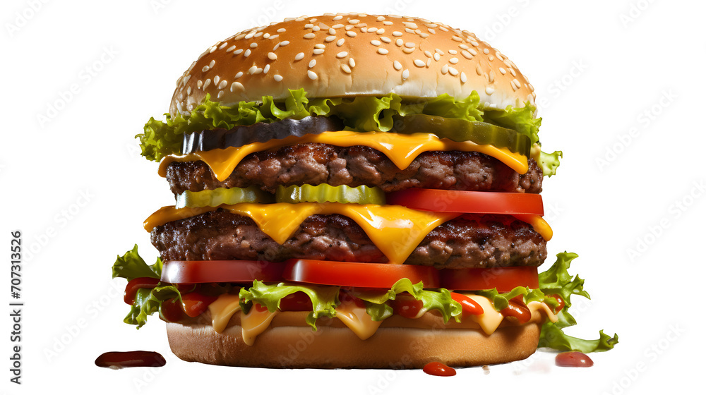 Cheeseburger, PNG, Transparent, No background, Clipart, Graphic ...