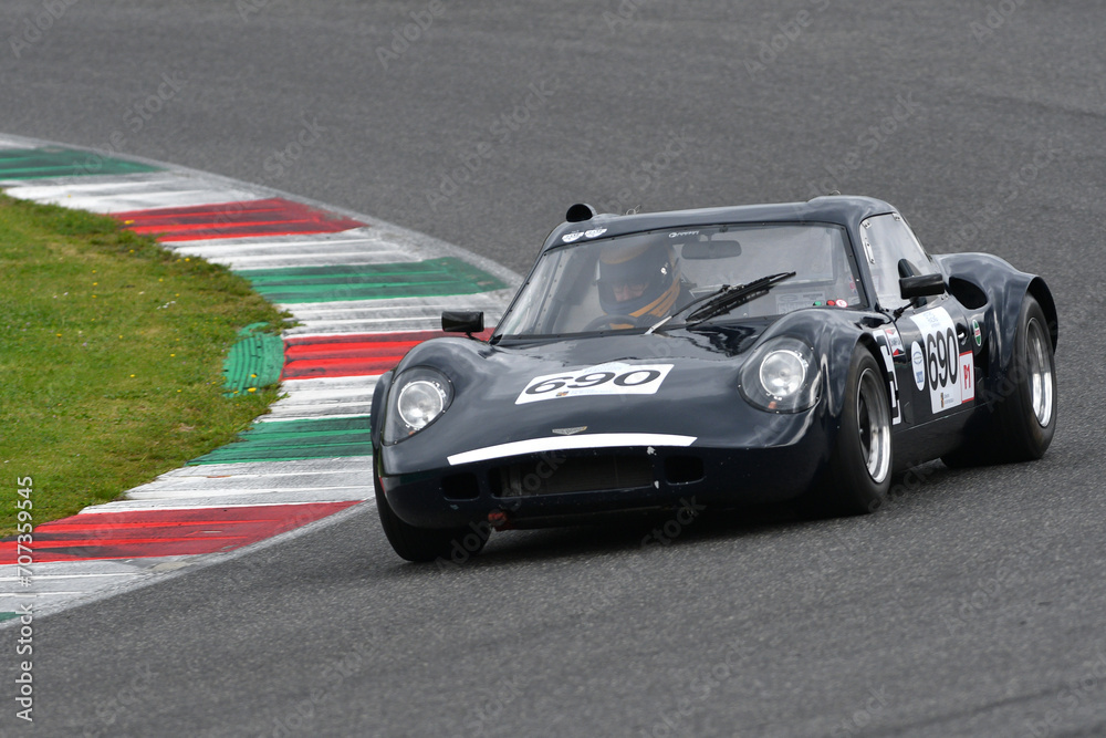 Scarperia 2 April 2023 Chevron B8 Year 1969 In Action During Mugello