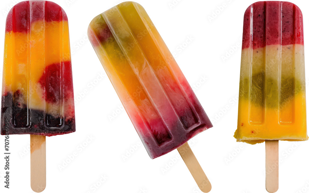 Popsicle transparent background PNG clipart Stock Photo | Adobe Stock