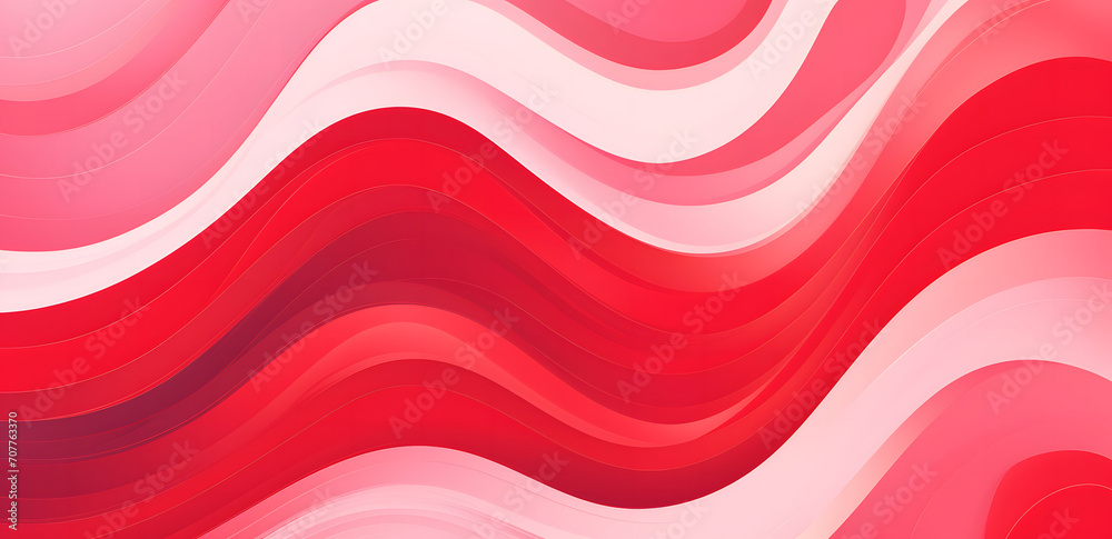 waved red background with a wavy pattern, Chinese New Year festivities ...