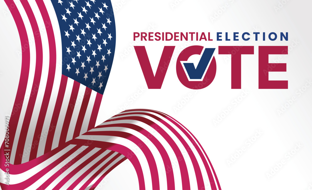 American Presidential Election 2024 background design background design ...