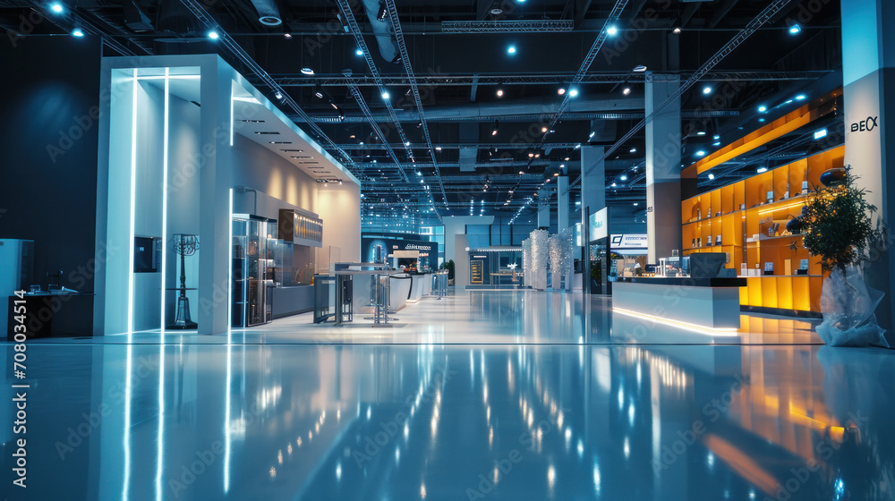 Building, montage, 3d project, installation trade show exhibition stand ...