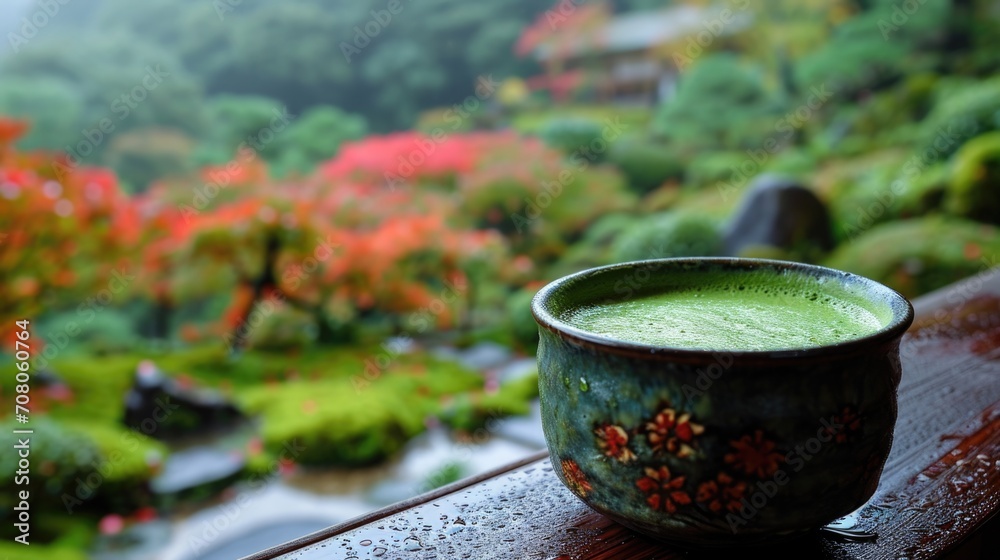Japanese Matcha Tea Ceremony Unwind: Serene Japanese Tea House, Whisked ...