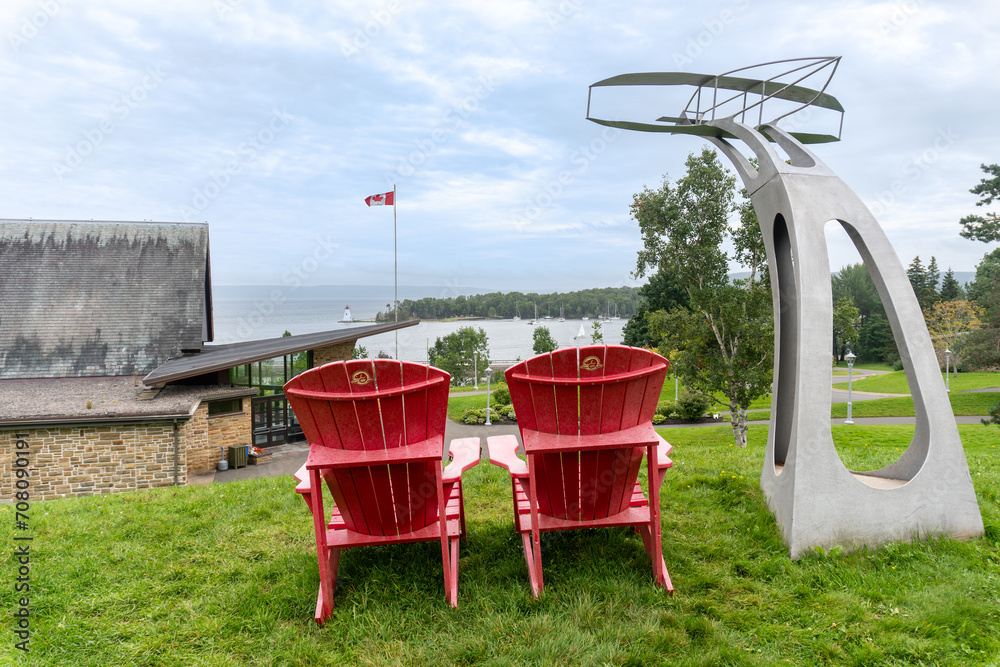 Baddeck, Cape Breton, Nova Scotia, Canada: Alexander Graham Bell ...