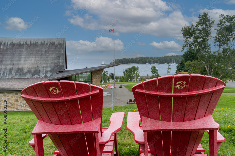 Baddeck, Cape Breton, Nova Scotia, Canada: Alexander Graham Bell ...