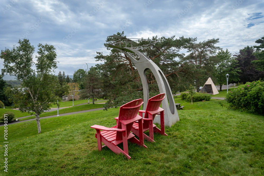Baddeck, Cape Breton, Nova Scotia, Canada: Alexander Graham Bell ...