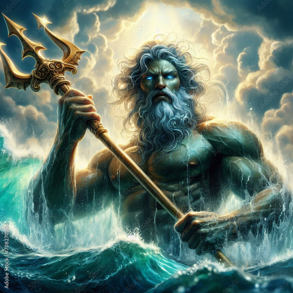 Poseidon in ancient Greek mythology is the supreme sea god, one of the ...