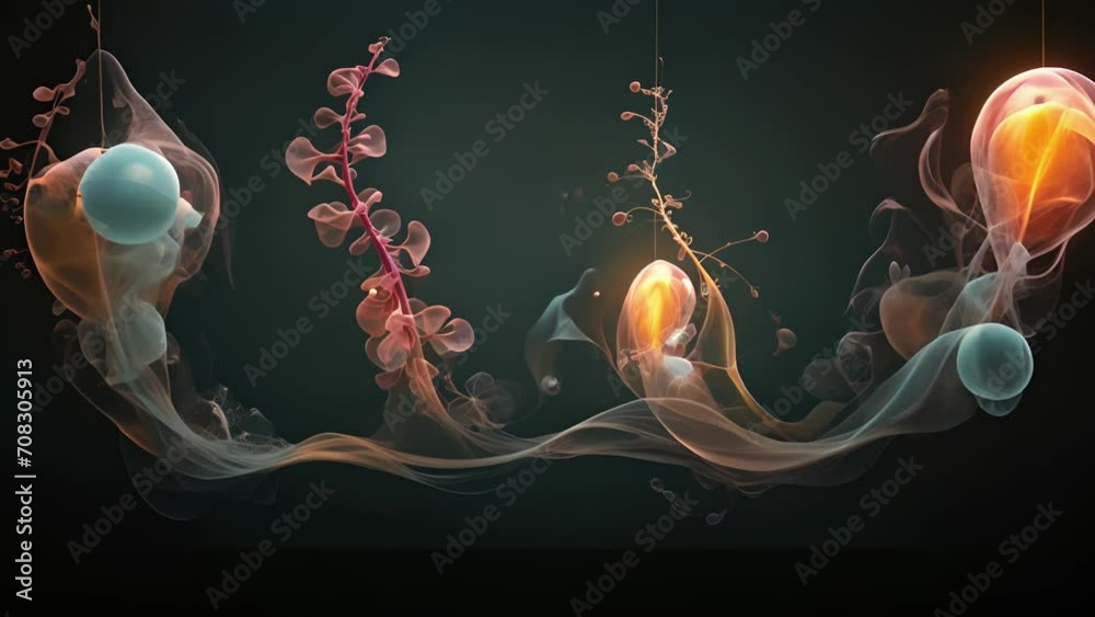 A surreal glimpse into the fetal growth journey, as ethereal scenes ...