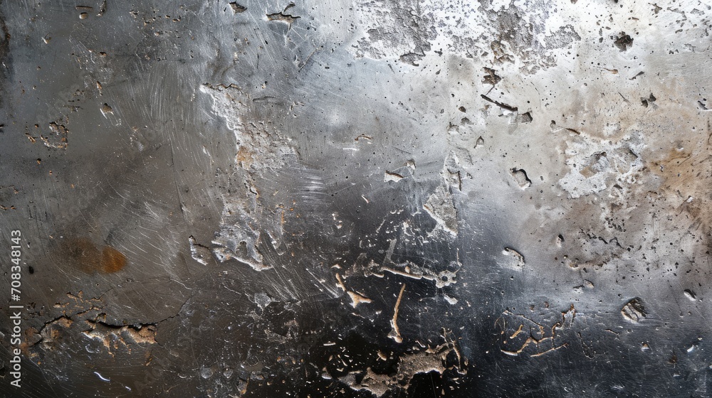 A metal texture with gold and silver is a versatile background suitable ...