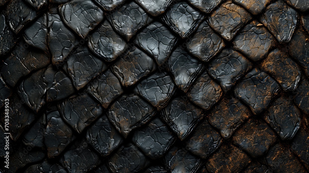 A detailed image showing a close up of a luxurious gold and black ...