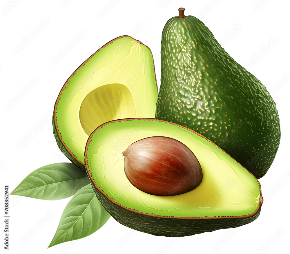 Avocado png fresh avocado png slice of avocado isolated avocado png ...