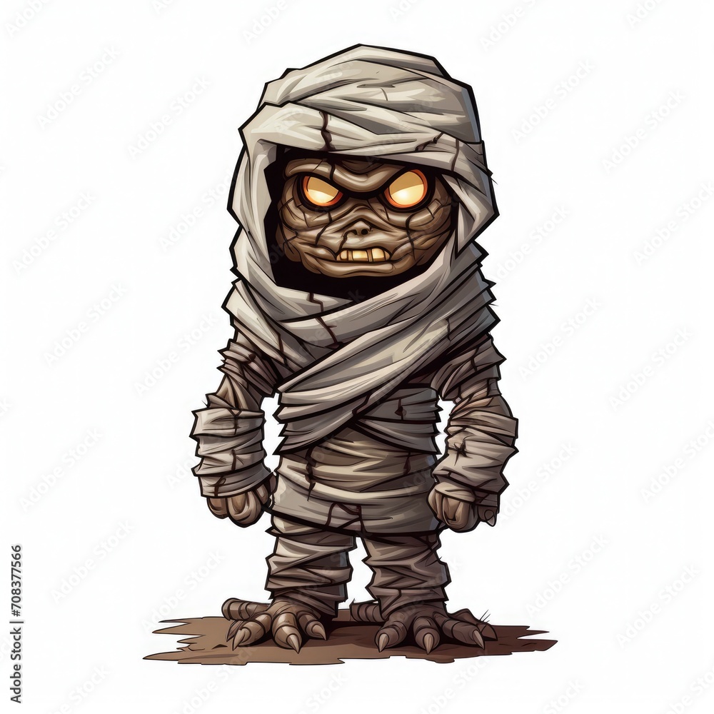 cartoon cute mummy Stock Illustration | Adobe Stock