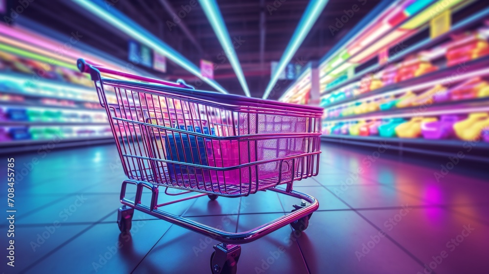 Comprehensive scene illustrating the integration of neon touch in ...