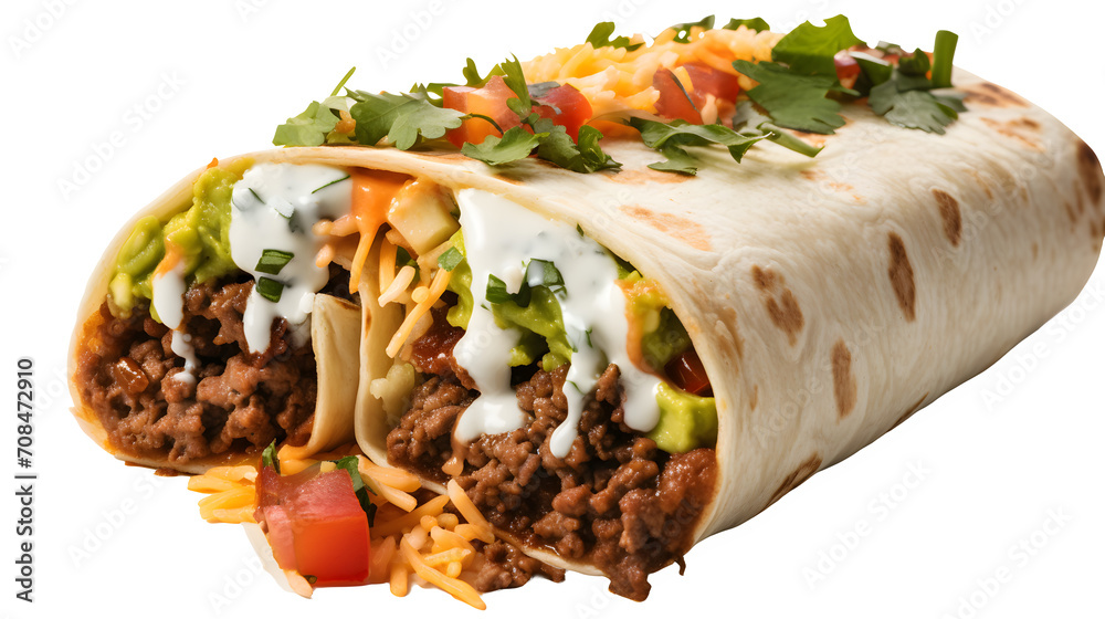 Beef Burrito, PNG, Transparent background, Food, Delicious, Yummy ...
