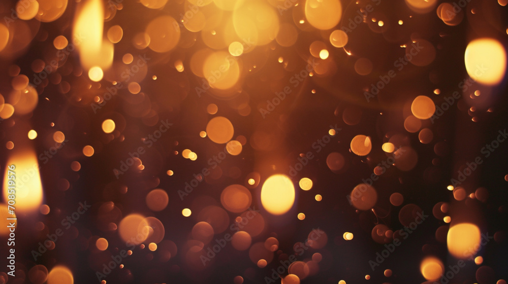 Light Leaks Abstract Blurred Footage. Moving Blinking Circle Lens Glow ...