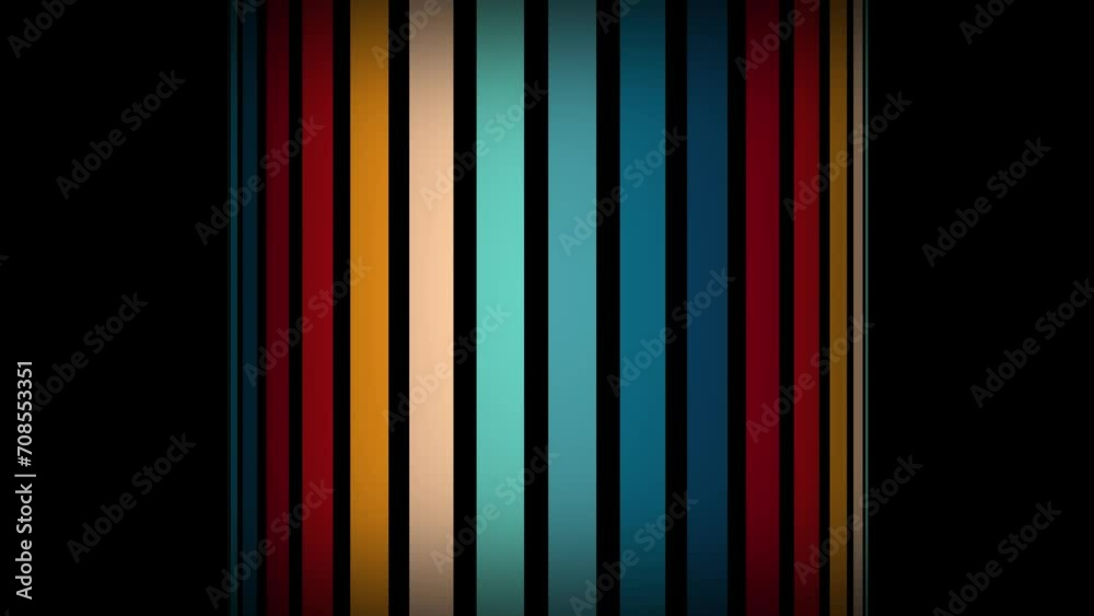 Vintage Striped Backgrounds, Loop Samples, Retro Colors from the 1970s ...