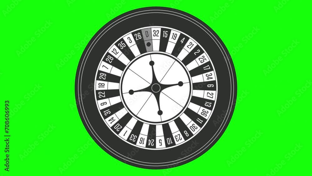 Vidéo Stock Wheel of Fortune on Green screen background. 4k video ...