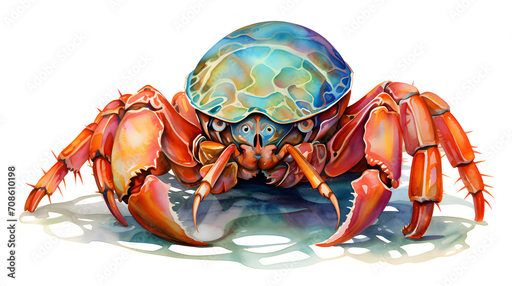 Hermit Crab, surreal art, imaginative and abstract, otherworldly vibes ...