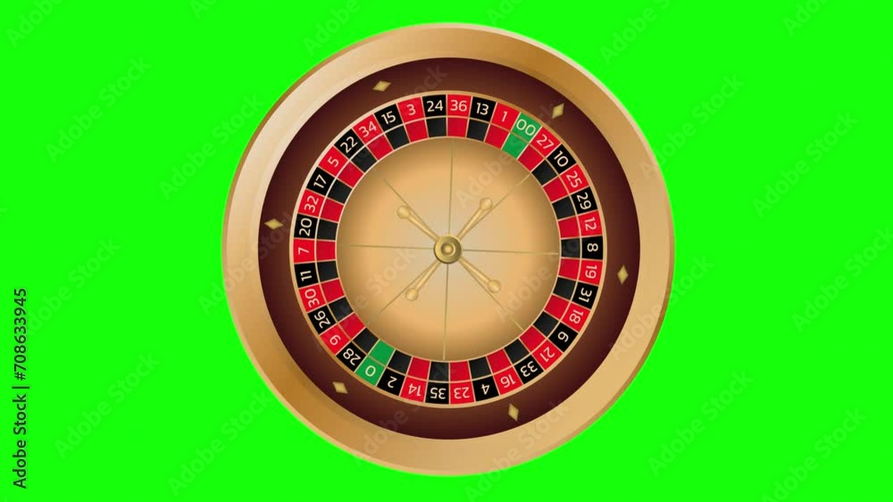 Vidéo Stock Wheel of Fortune on Green screen background. 4k video ...