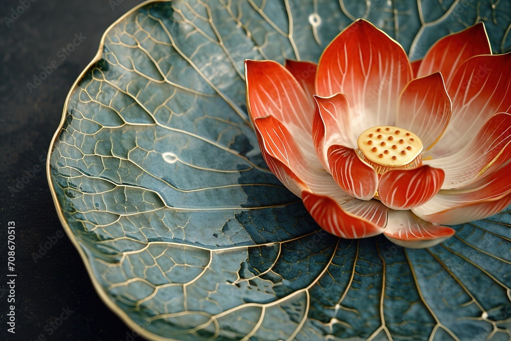 Minimalism and abstract linocut ballpoint drawing art style. Capillary ...