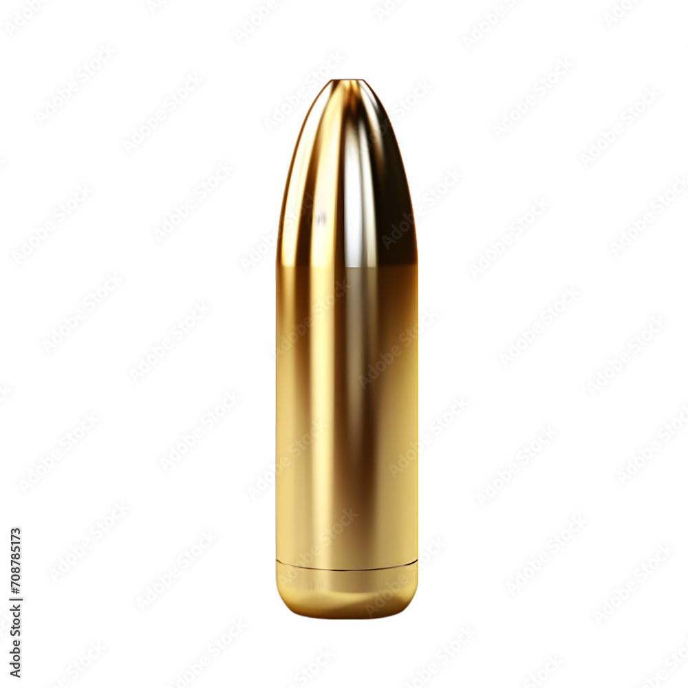 Gun bullet on transparent background PNG image Stock Photo | Adobe Stock