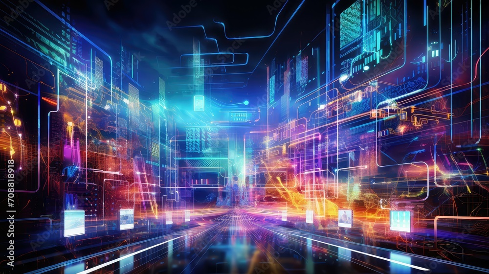 design wallpaper technology background illustration digital texture ...