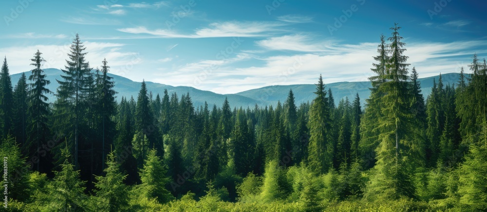 Trees in forests provide numerous benefits such as preserving ...