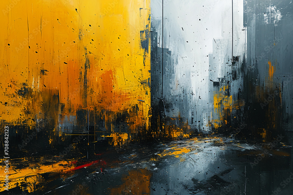 award winning digital painting, depicting brushstroke style abstract ...