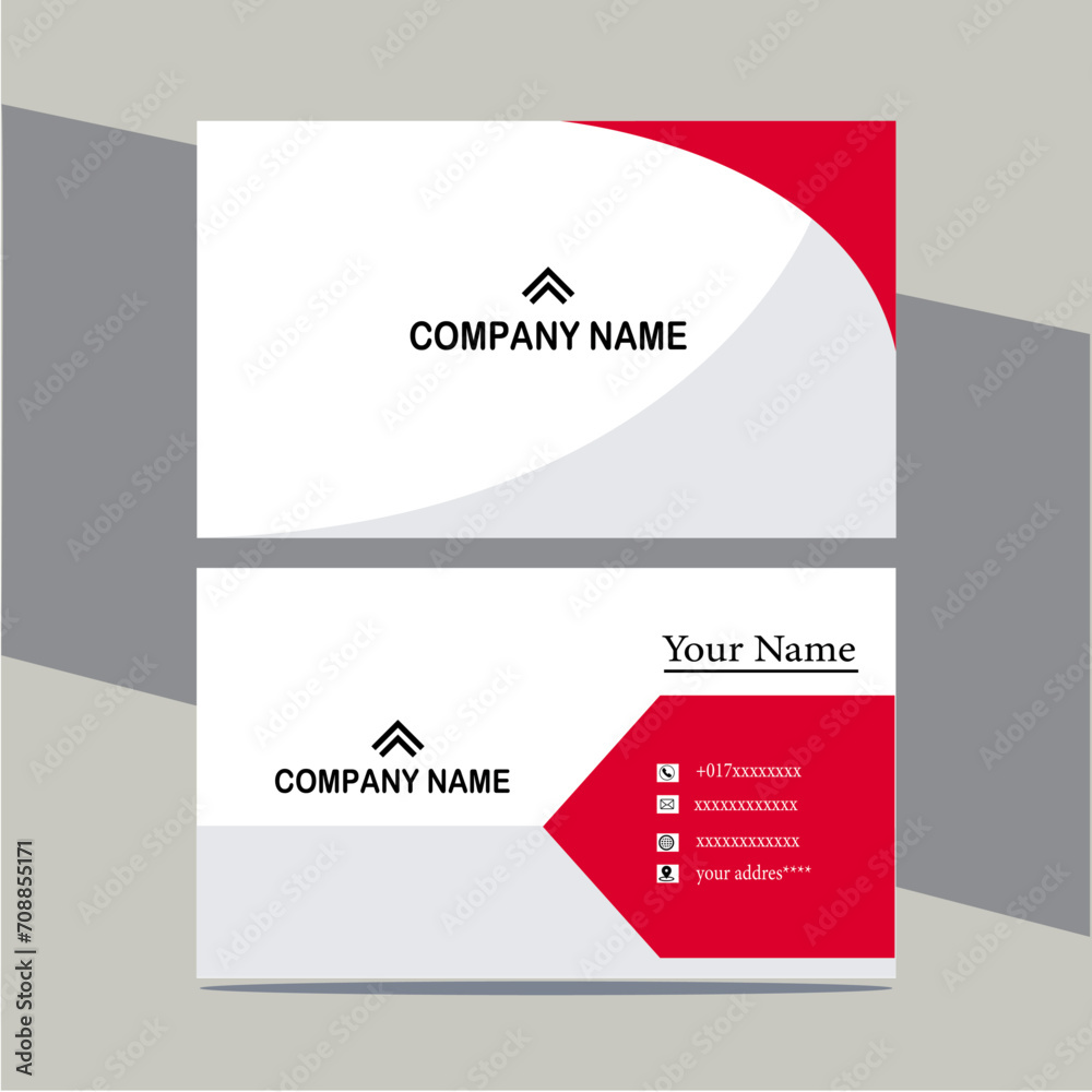 business card template business card templatetemplate with design, free ...