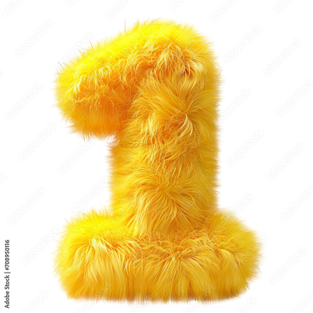 3D Fluffy Number High Quality Clipart PNG, Number Transparent digital ...