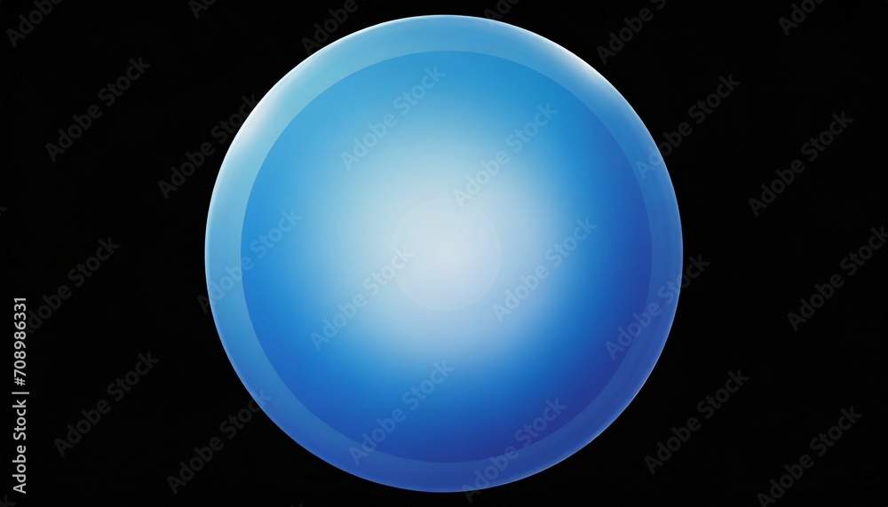 blue circle shape png Stock Photo | Adobe Stock