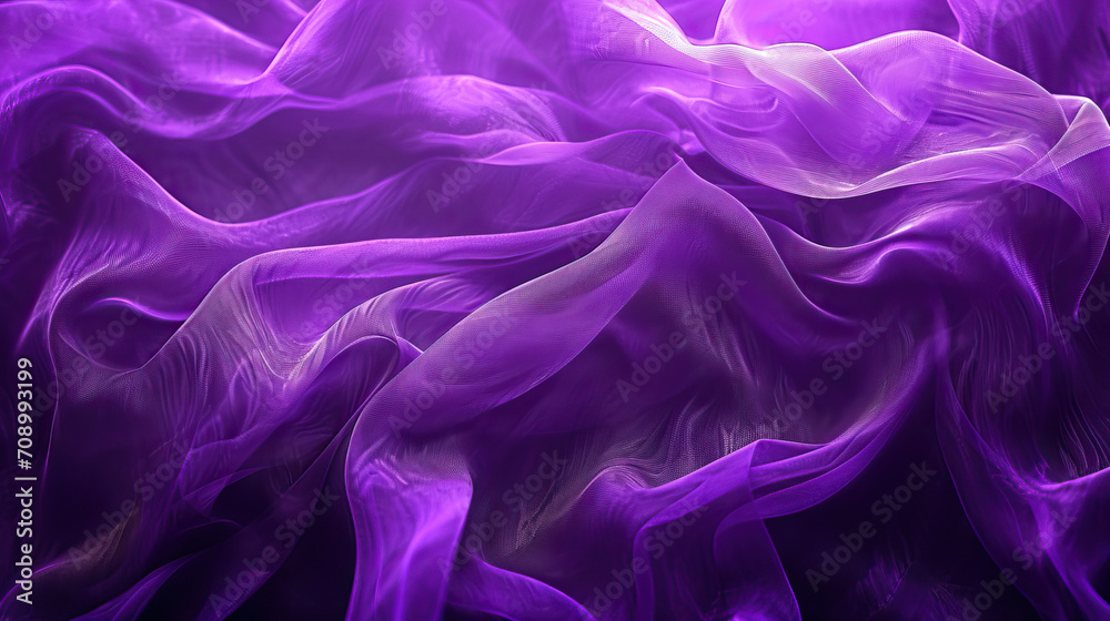 Violet Veil: A Deep Purple Background with Veil-like Textures and ...