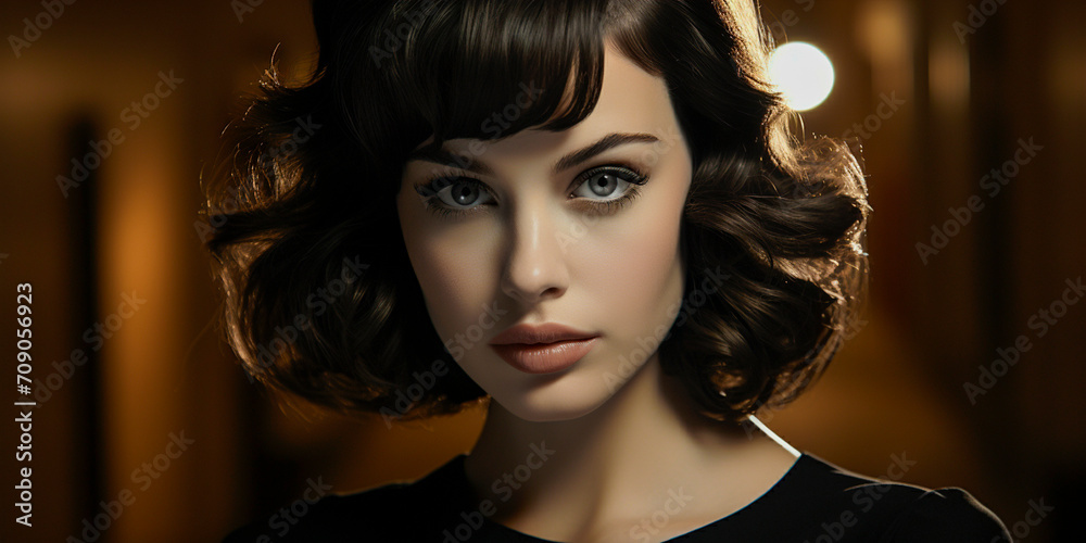 Behold the charm of simplicity! This masterpiece features a woman ...