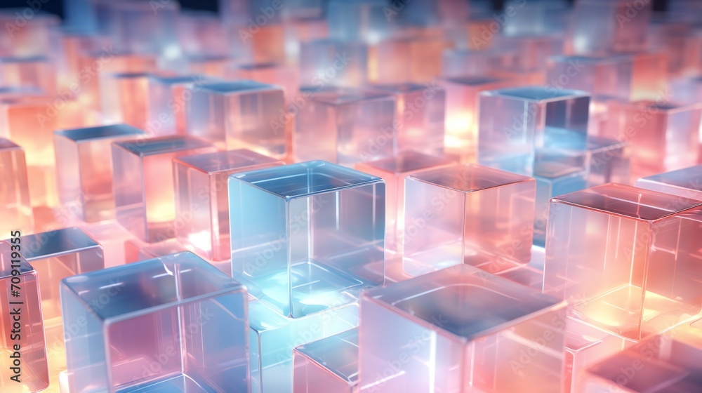 Transparent OLED Cubes: Vibrant product showcases in transparent OLED ...